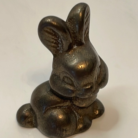 Accents | Bronze Bunny Paperweight 15 | Poshmark